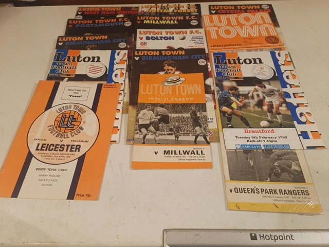 LUTON TOWN Programme Collection £2.99 - PicClick UK