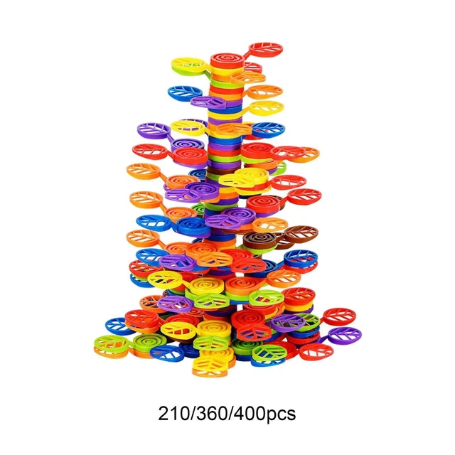 TREE STACKING BLOCKS Preschool Learning Fine Motor Skill Educational ...