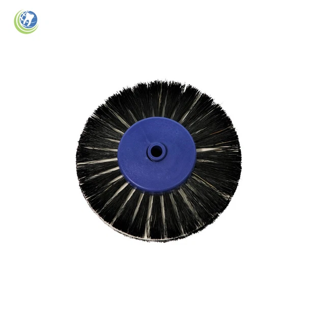 DENTAL LABORATORY INTERLEAVED Lathe Round Brush 3” Diameter Brushes ...