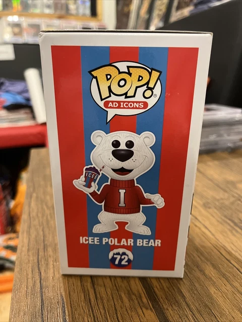 FUNKO ICEE POLAR Bear #72 Scented Hot Topic Exclusive USA Sticker ...
