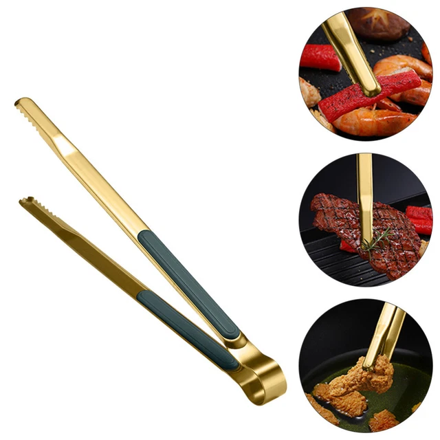 PINZA PER ALIMENTI carne in acciaio inox pratico strumento di design ...