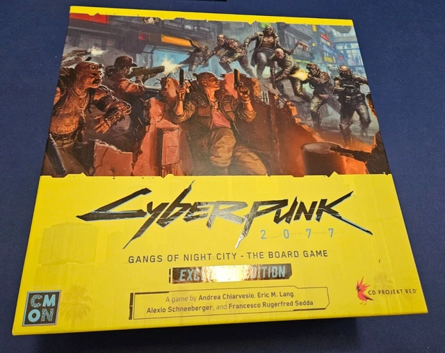 CYBERPUNK 2077: GANGS of Night City Complete Kickstarter Legend Pledge ...