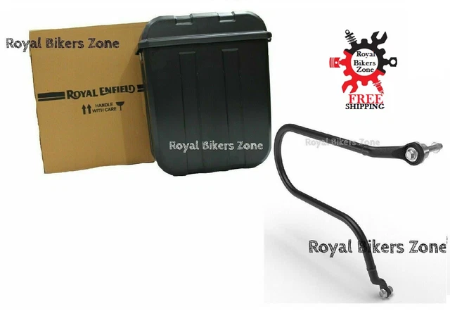 ROYAL ENFIELD SIDE Box RH con supporto a tracolla per Meteor 350 EUR ...