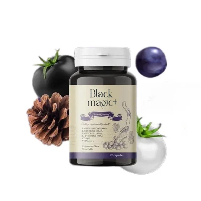 BLACK MAGIC PLUS Gluta Jimmy Young Brighten Aura Skin Reduce Dark Spot ...