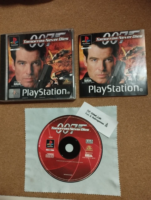 007 TOMORROW NEVER Dies Ps1 Pal Ita MGM Sony Retrogame PlayStation Ps2 ...