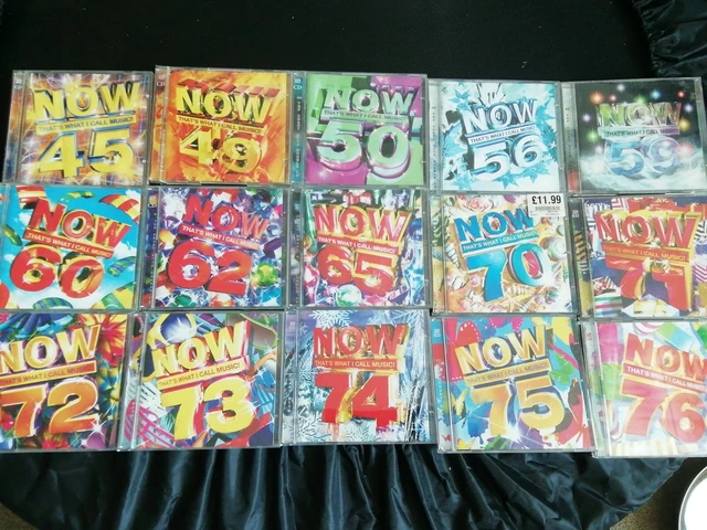 NOW THAT'S WHAT I call Music 15 CDs From 45 To 76 Shania Twain Take ...