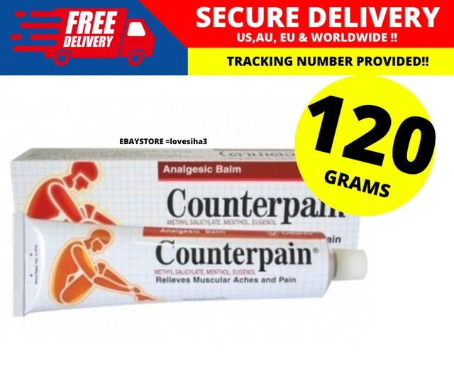 COUNTERPAIN BALM PAIN Relief Arthritis Rheumatic Analgesic Ache Massage ...