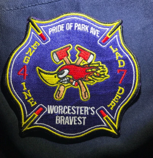 WORCESTER FIRE DEPT Engine-7 Ladder-4 Patch FDNY MA $14.21 - PicClick CA