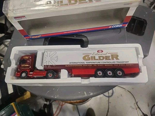 CORGI 1:50 EDWARD Gilder Scania And Fridge Trailer CC12933-Used. £49.99 ...