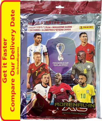 2022 FIFA WORLD Cup Qatar PANINI Adrenalyn Starter Pack Trading Card ...