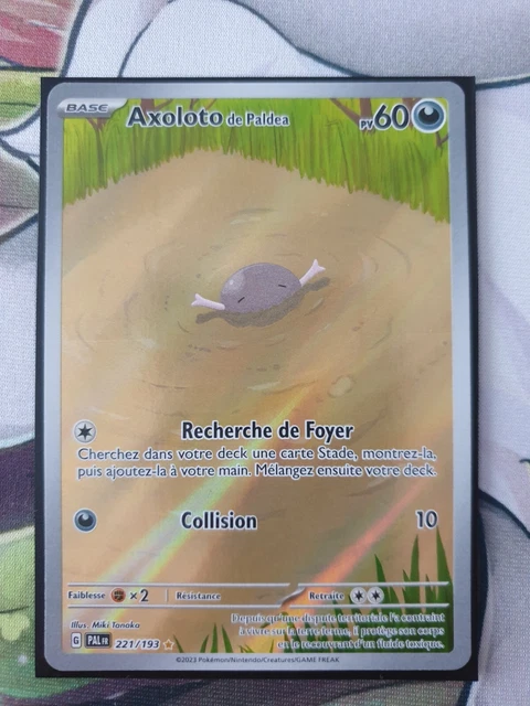 CARTE POKÉMON AR Axoloto 221/193 EV2 Évolutions de paldéa Neuf EUR 9,40 - PicClick FR