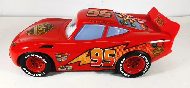 DISNEY PIXAR CARS Fast Talking Lightning McQueen Mattel Directional ...