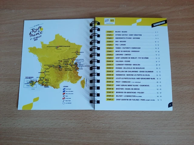 CARNET DE ROUTE Officiel Lcl Tour De France 2023 Neuf EUR 5,00 ... CARNET DE ROUTE Officiel Lcl Tour De France 2023 Neuf EUR 5,00 ...