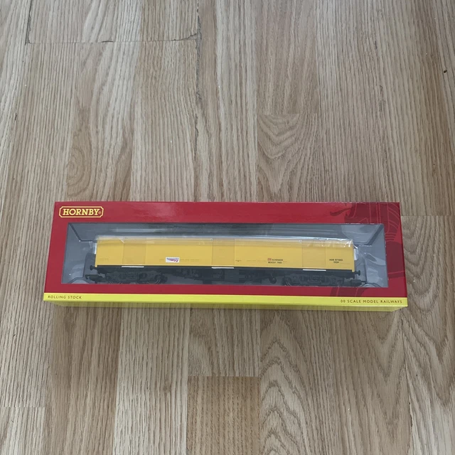 X1 HORNBY MODEL Railways Mk1 Network Rail Plain Yellow Livery Super Guv ...