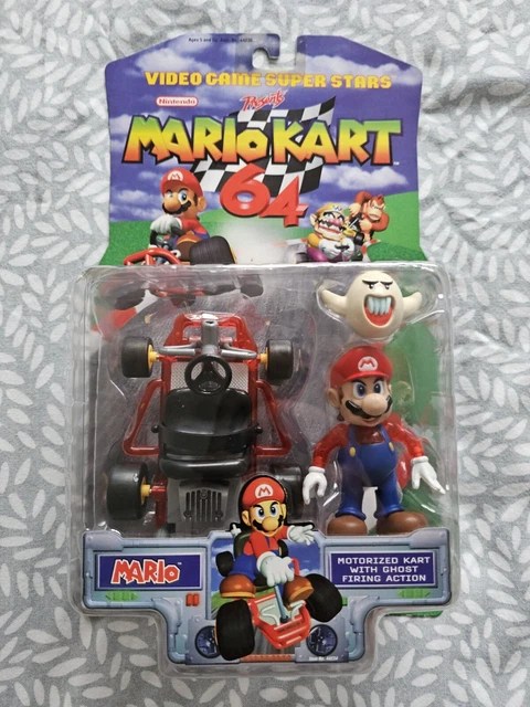 MARIO KART 64 Figure Toy Biz Nintendo Rare MOC Super Mario £199.99 ...