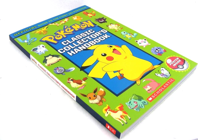 POKEMON BOOK CLASSIC Collector's Handbook Official Guide Like New ...