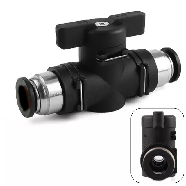 VALVE MANUELLE INTERRUPTEUR tuyau d'air valve fonction de libération ...