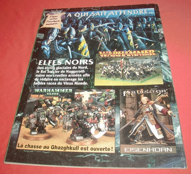 MAGAZINE WHITE DWARF [n°85 Mai 2001] Warhammer Games Workshop JDR *JRF ...