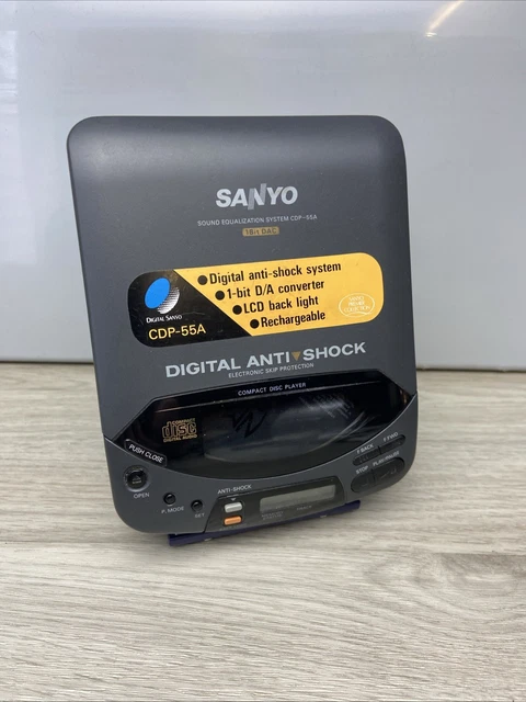 SANYO COMPACT DISC Player CDP-55A - Working £21.52 - PicClick UK