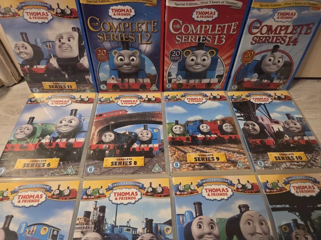 THOMAS THE TANK Engine DVD Collection - Complete Series Bundle x 14 ...
