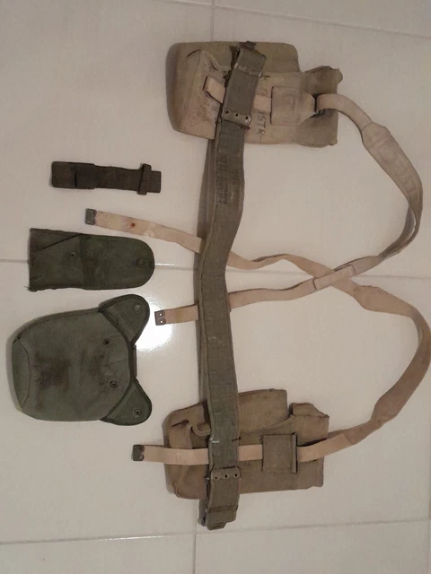 EARLY VIETNAM WAR Era Australian Army Webbing EUR 87,09 - PicClick DE