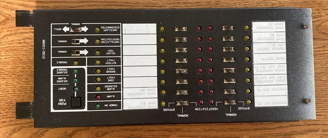 EDWARDS 6616 Main Fire Alarm Control Panel With 46212-0873 & 46213-1743 ...