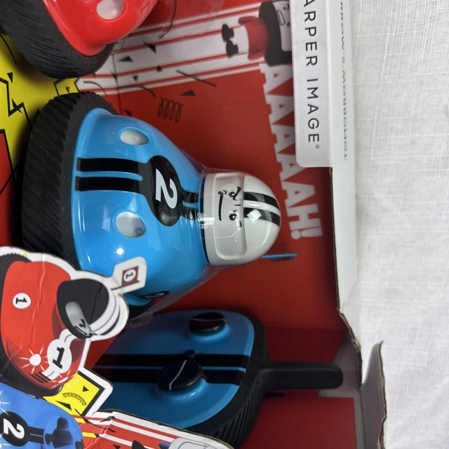 SHARPER IMAGE BUMPER Rivals Remote Control Ejecting Bumper Cars - New ...