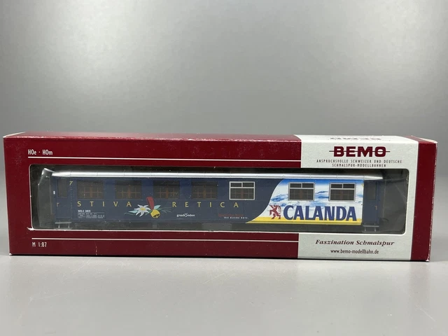 H0M BEMO PERSONENWAGEN RhB Stiva Retica 3262 161 OVP / 3 R 854 EUR 53 ...