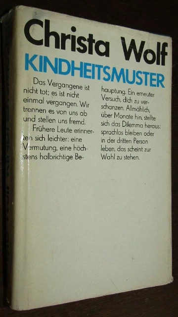 DDR- KLASSIKER- ROMAN Christa WOLF (1929-2011) Kindheitsmuster 1980 ...