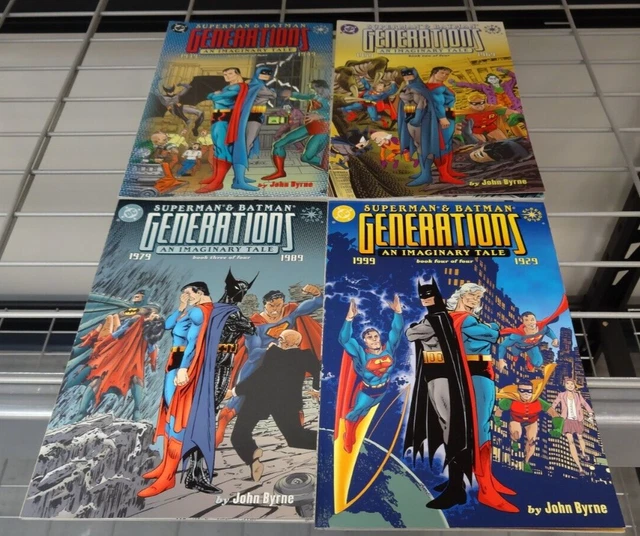 SUPERMAN & BATMAN Generations Comp. 4 numéros Prestige Format Series ...