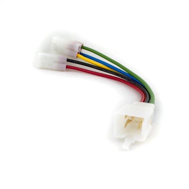 GY6 CDI ADAPTER Cable Scooter Quad 6 Pin Square Round Connector ...