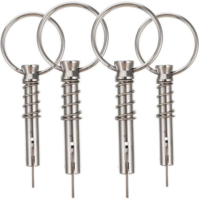 STAINLESS STEEL SELF-LOCKING Pin Detachable Marine Practical £9.10 ...
