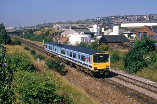 ORIGINAL 35MM SLIDE BR Class 150 no.150139 at Tinsley +rights for use £ ...