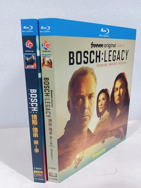 BOSCH: LEGACY SEASON 1-2 (2023) Series 4 Disc All Region Blu-ray DB Spanish EUR 34,33 - PicClick FR