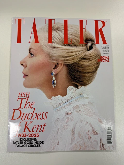 TATLER MAGAZINE JANUARY 2026 £1.17 - PicClick UK