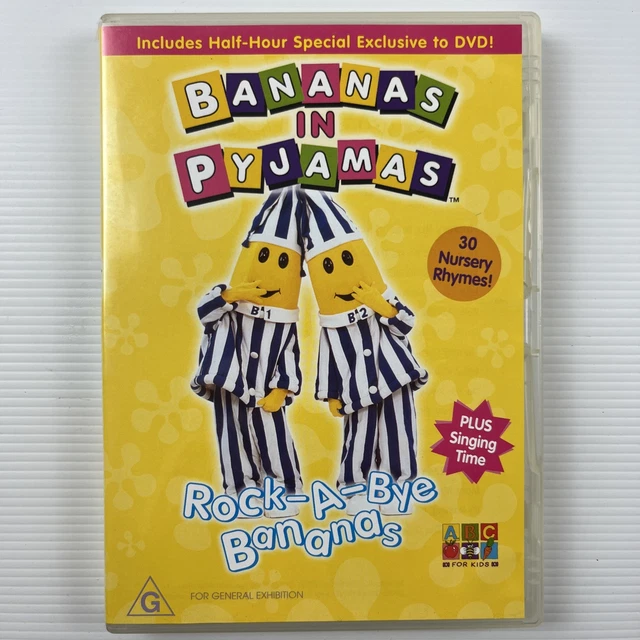 BANANAS IN PYJAMAS Rock-A-Bye Bananas DVD Region 4 1999 Nursery Rhymes ...