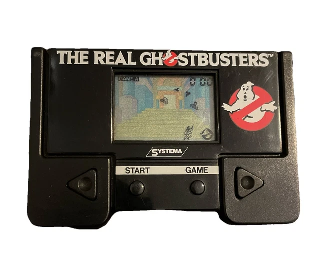 THE REAL GHOSTBUSTERS 1988 Vintage LCD Handheld Electronic Game SystemA ...