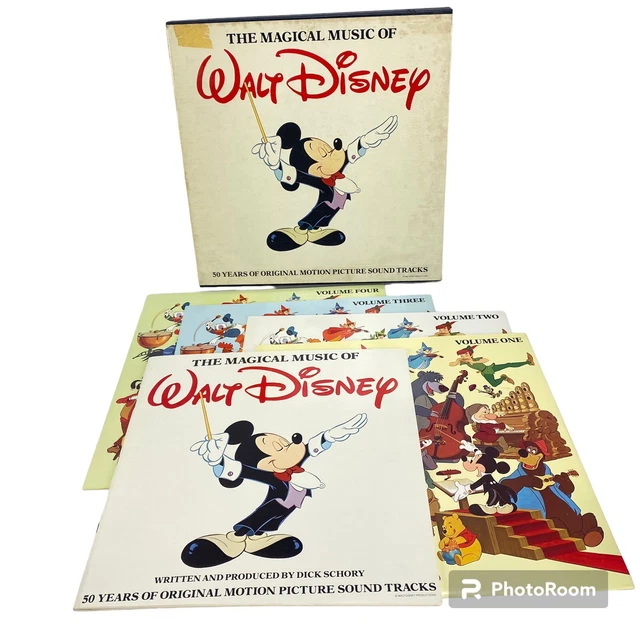 VINTAGE 1978 THE Magical Music of Walt Disney Dick Schory LP Records ...