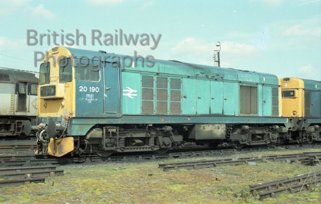 35MM NEGATIVE BR British Railway Diesel Loco Class 20 20190 at Frodingham 1992 £3.99 - PicClick UK