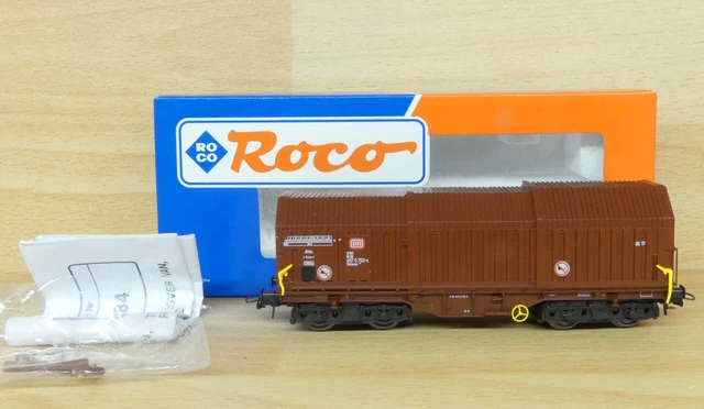 ROCO HO 46284 4-achsiger Telekophaubenwagen DB - unbespielt EUR 19,00 ...