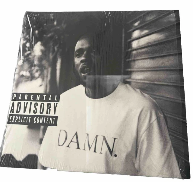 KENDRICK LAMAR DAMN Collectors Edition Clear Vinyl Double LP Record ...