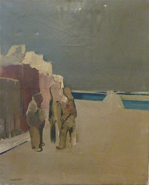 MICHEL CADORET HUILE sur toile New York Mexique Paris Cerny EUR 1.050 ...