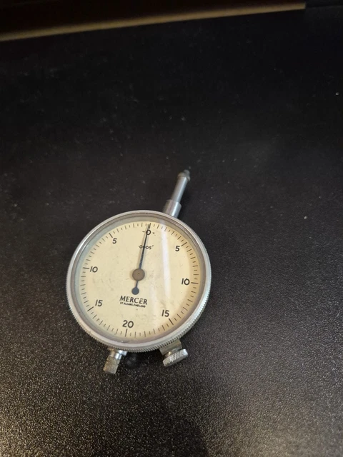 0.0005& MERCER PLUNGER Dial Indicator Gauge £12.10 - PicClick UK