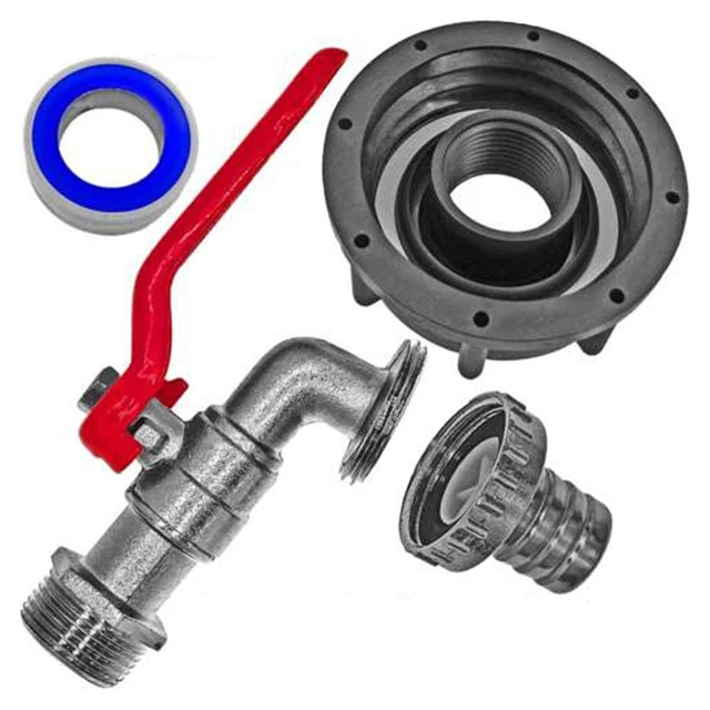 GARTENTANK DECKEL IBC Tank Adapter Cap Ibc Tank Adapter Schlauch ...