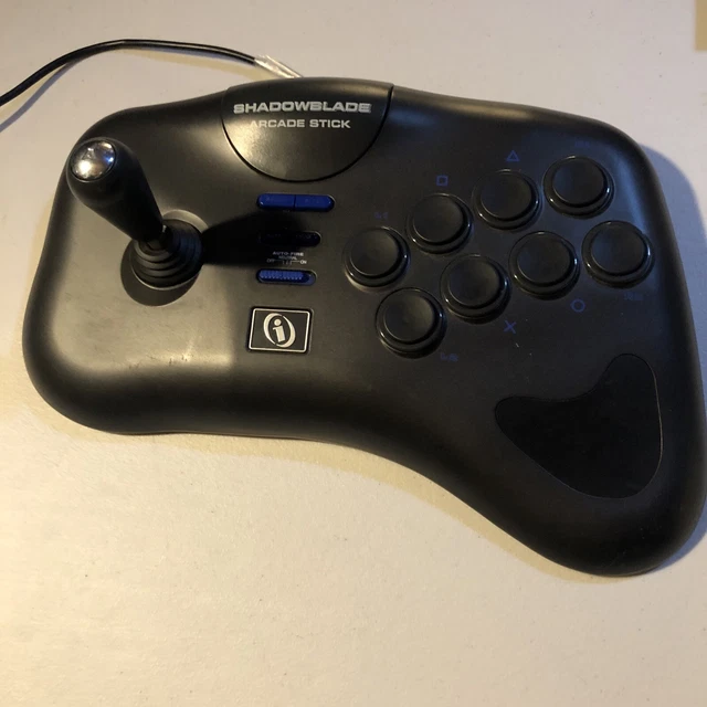 SHADOWBLADE RETRO ARCADE Fighting Stick Controller Sony PlayStation 2 ...