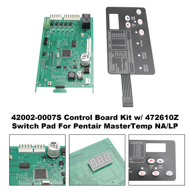 42002-0007S CONTROL BOARD Kit w/472610Z Switch Pad pour Pentair ...