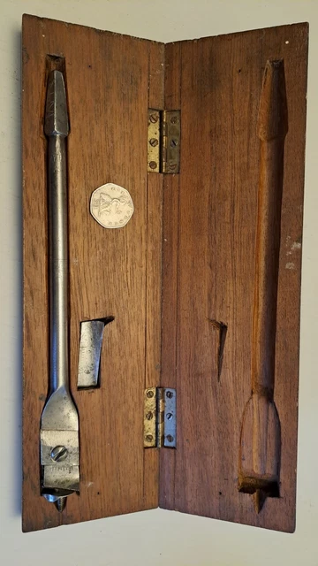 VINTAGE ANTIQUE TOOL Expanding Bit In Original Box £8.00 - PicClick UK