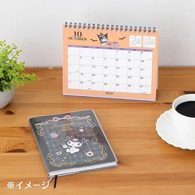 SANRIO KUROMI RING Calendar 2026 Schedule Paper Desktop Calendar 622168 ...