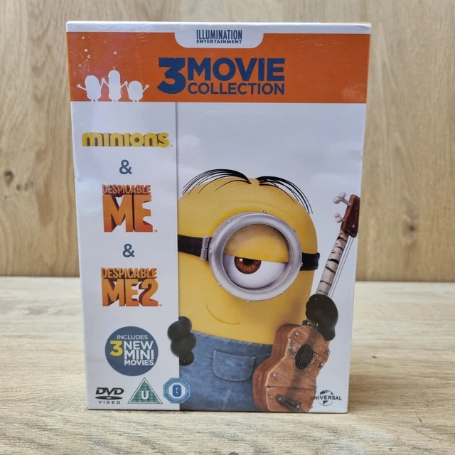 MINIONS COLLECTION (DESPICABLE Me/Despicable Me 2/Minions) New DVD £4. ...
