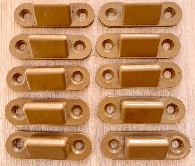 LIGHT OAK UPVC Window Cavity Closing Wedge Draught Sealing 5 X Pair £7. ...